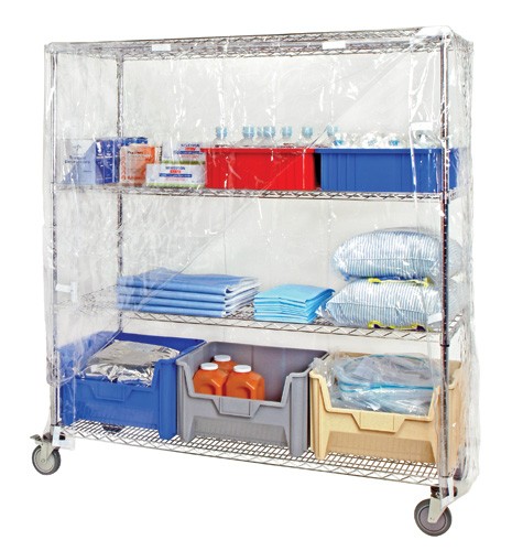 Clear Vinyl Cart Cover | quantummedical.com